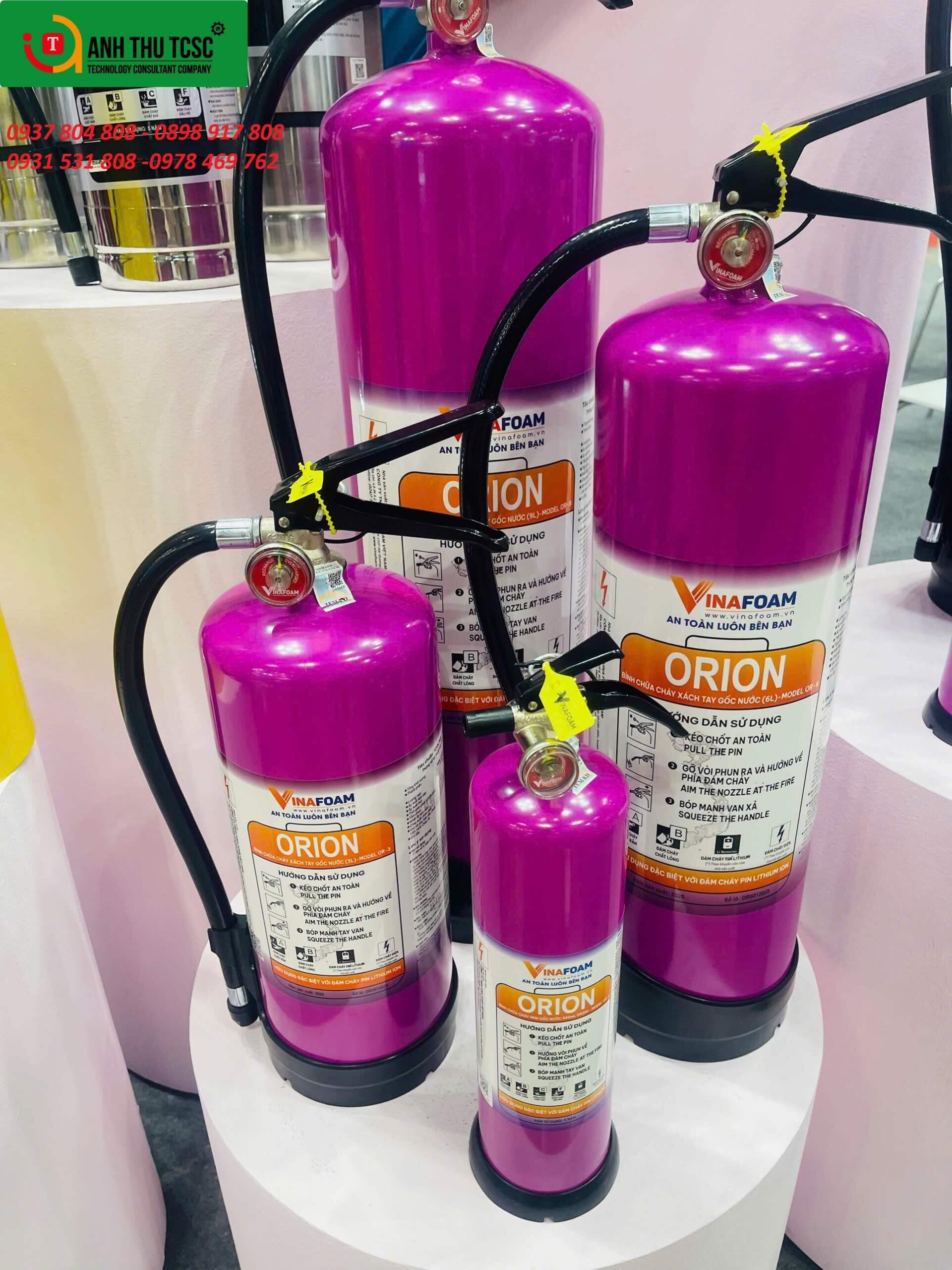 Phân phối bình chữa cháy VINA FOAM tại Hồ Chí Minh - Thiết Bị Chữa Cháy ...